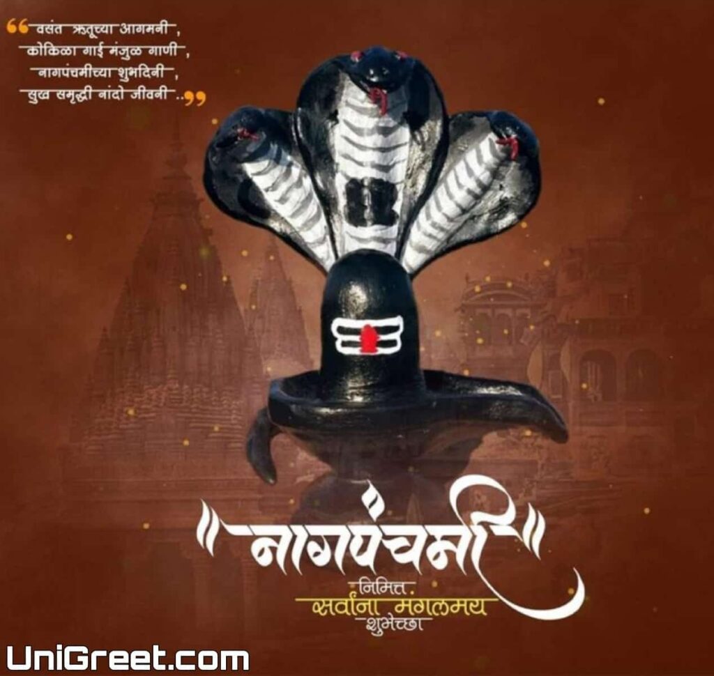 Best Nag Panchami Marathi Banner Background Images Download